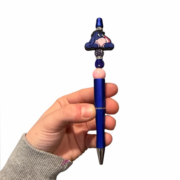 Winnie-the-Pooh | Office | Eeyore Winnie The Pooh Custom Beaded Pen ...